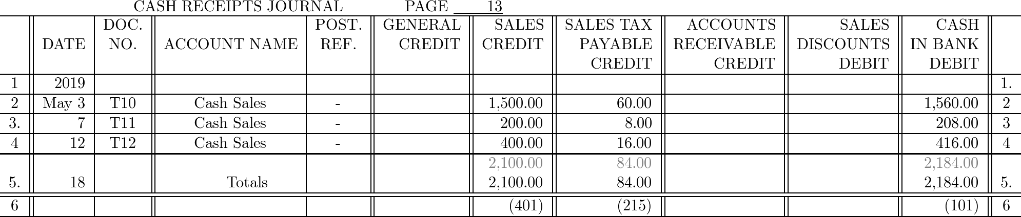 Glencoe Accounting: First Year Course - 9780078688294 - Exercise 4 ... Glencoe Accounting: First Year Course - 9780078688294 - Exercise 4 ...