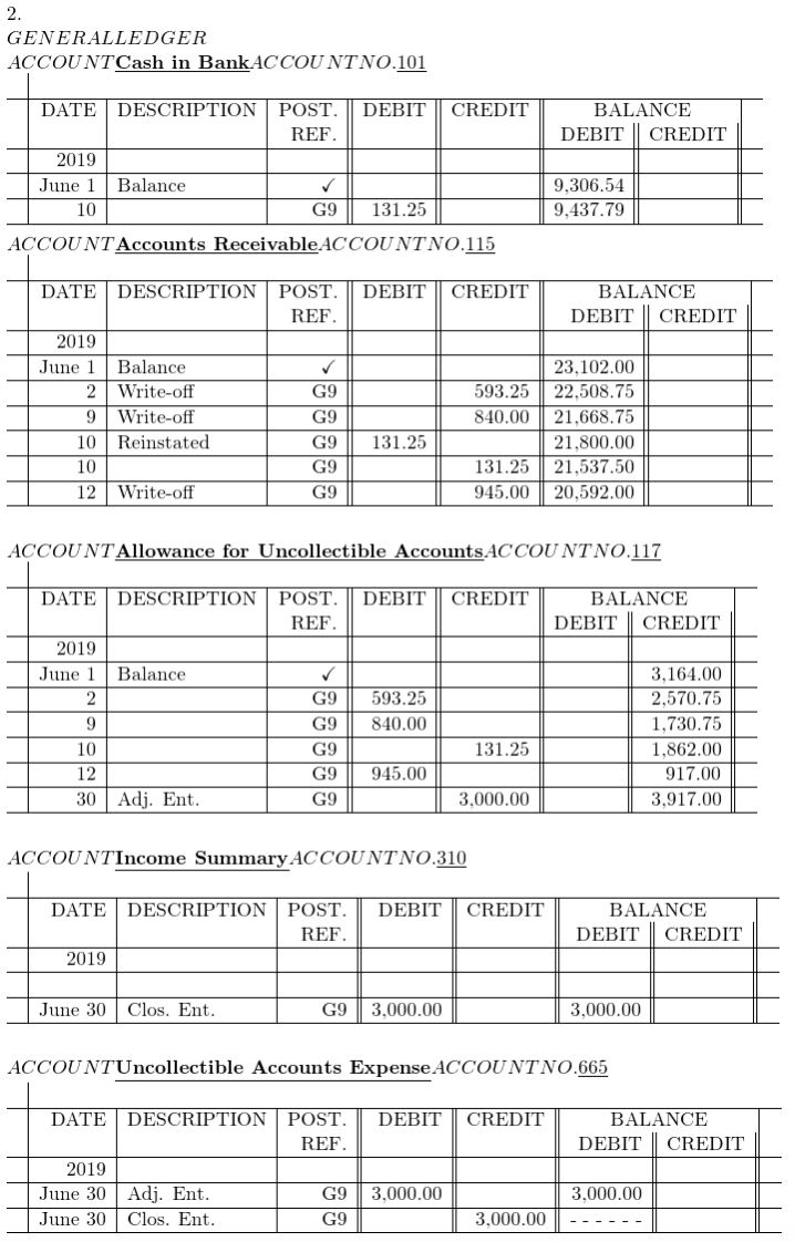 Glencoe Accounting: First Year Course - 9780078688294 - Exercise 6 ... Glencoe Accounting: First Year Course - 9780078688294 - Exercise 6 ...